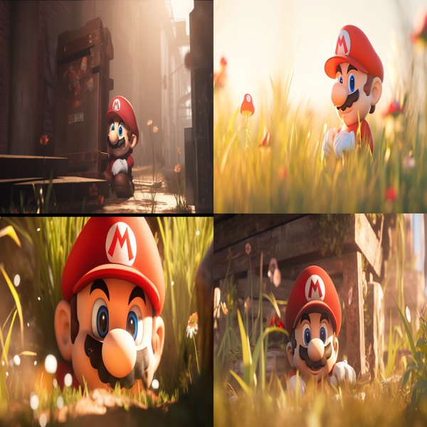 Mario Realistic Rendering – Inter Prompter